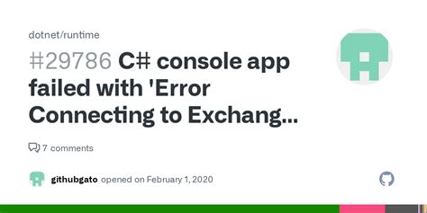C Console App Failed With Error Connecting To Exchange Server Could Not Load File Or Assembly
