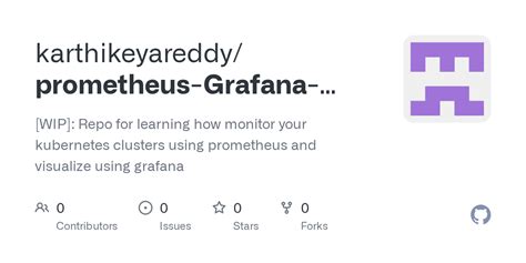 Github Karthikeyareddyprometheus Grafana Zero To Hero Wip Repo For Learning How Monitor