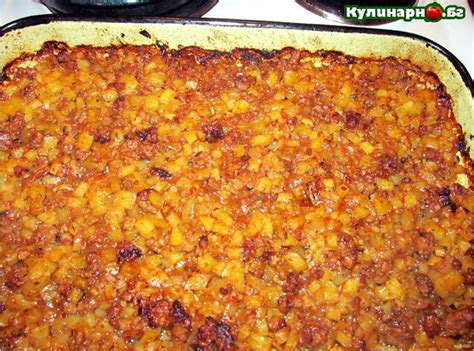 Рецепта за бърза мусака без заливка кулинарно бг