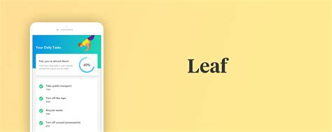 Leaf App By Gloria Lo