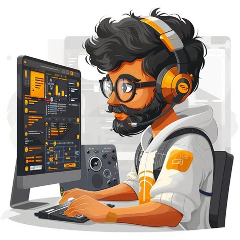 Software Developer Uxui Designer A Illustration Premium Ai Generated