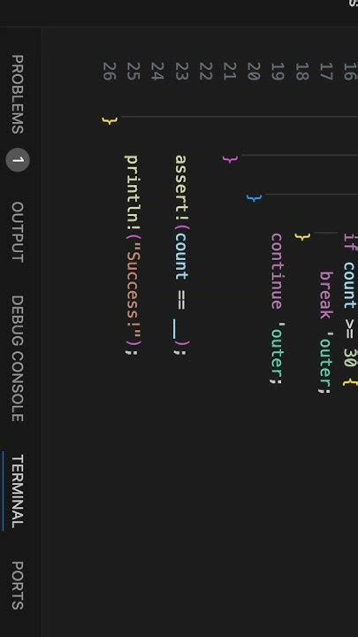 Loop Awesome Rust Hindi Shorts Rustlang Rustprogramming