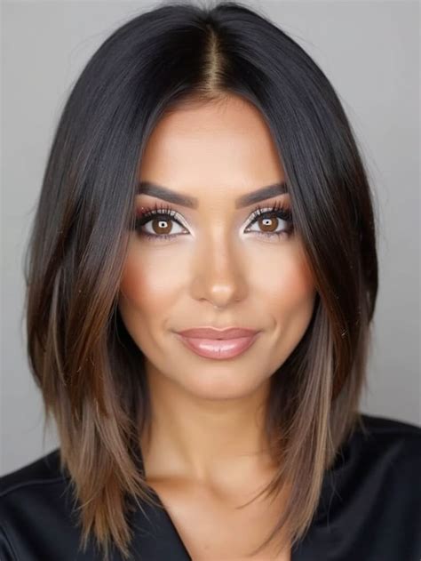 30 Medium Length Straight Haircuts That Youll Love To Try Right Now