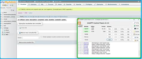 Praticando Banco Dados Phpmyadmin E Xampp Valdemar Taborda Spring Sql Java Dio