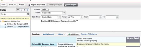Salesforce Site Level Matching Report Group By Company Hierarchy Leadspace