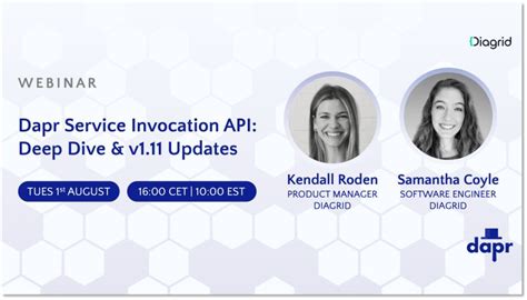 diagrid on linkedin webinar dapr service invocation api deep dive