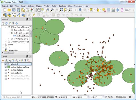 Qgis导出shp【qgis进阶】执行空间查询（qgis3） Csdn博客