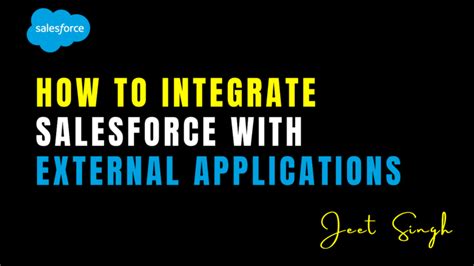 How To Connect Salesforce With External Applications A Complete Guide