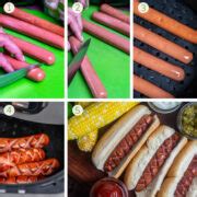 Air Fryer Hot Dogs Savor Savvy