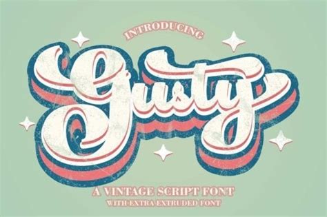 Gusty Font - Free Font