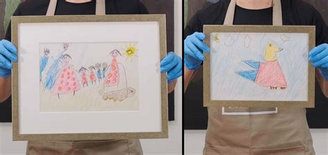 Same Image With And Without A Mat Border