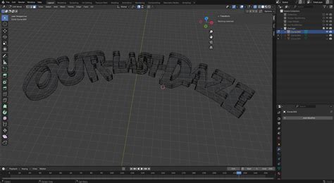 Modifiers Trying To Turn Svg Into 3d Mesh Then Remove That Shape From