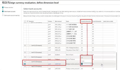 the new feature enhancements to bank foreign currency revaluation in