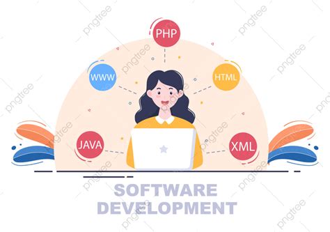 Computer Programming Software Vector Design Images Software