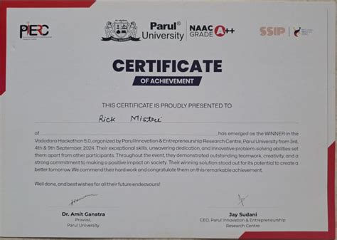 Techcroods Techcroods Vadodarahackathon5 Rick Mistri