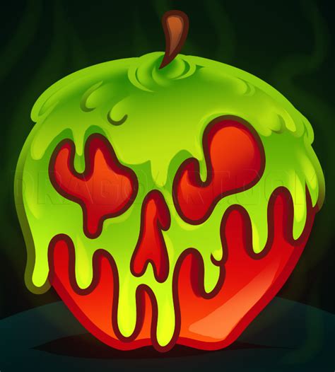 Snow White Poison Apple Sketch Snow White Poison Apple Sketch