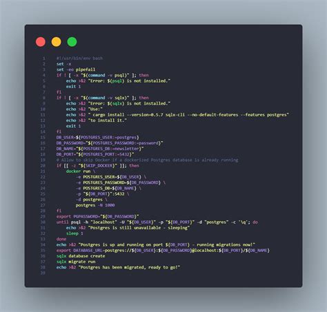 i cannot get sqlx query to work with my local dockerized postgresql