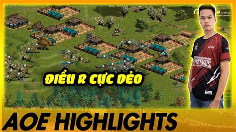 CỖ MÁY ĐIỀU R - CSDN hạ gục TOP CUNG R TRUNG QUỐC | AoE Highlights ...