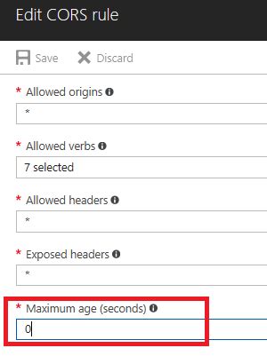 cors - Issue with uploading files on azure blob storage - Stack Overflow