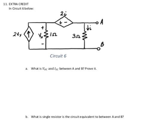 solved 10 extra credit find a simpler equivalent circuit