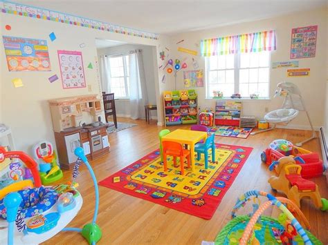 Colorful Home Daycare Room Decor