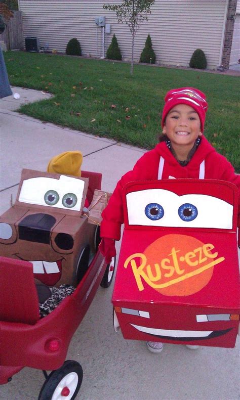 Lightning Mcqueen And Mater Costumes