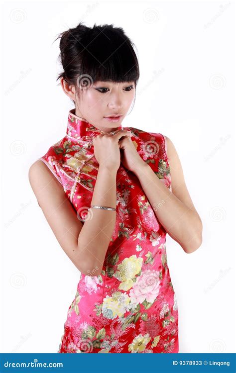 Chinese Girl In Traditional Dress Stock Image Image Of Eastern East