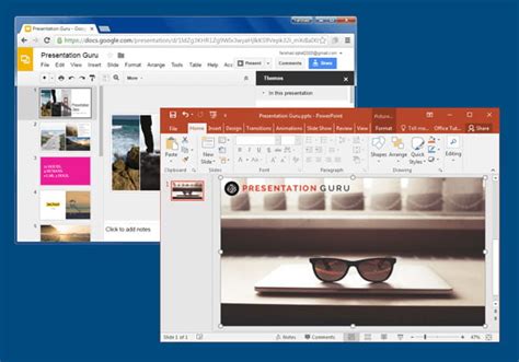Google Slides Versus Powerpoint Presentation Guru
