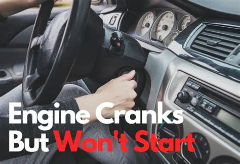 8 Reasons Your Car Cranks but Won't Start and How to Fix It