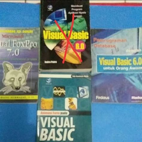 jual buku komputer visual basic dan visual foxpro judul pilihan ada di