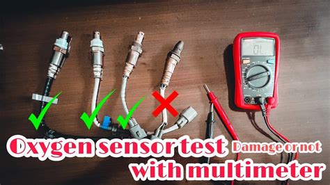 How To Chake Oxygen Sensor With Multimeter Damage Or Not Easy Solution Multimeter Sensor