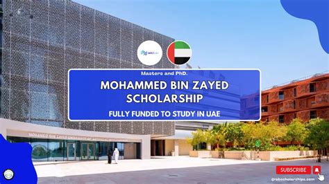 Mohamed Bin Zayed University Of Artificial Intelligence Scholarship In
