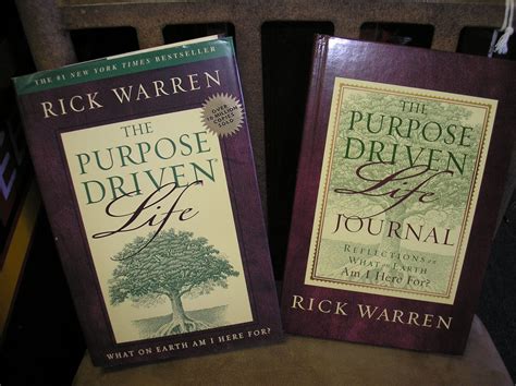 The Purpose Driven Life Journal Daddyasl