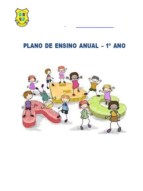 Plano De Ensino Anual 1º Ano Pdf Fluência Escrita