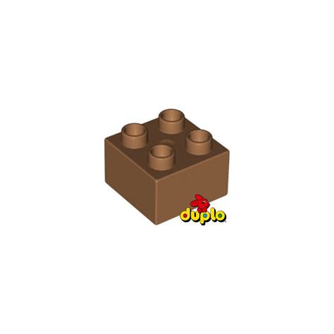 Lego Duplo Brick X Medium Nougat