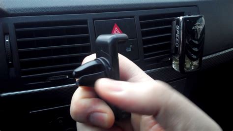 Держатель телефона в дефлектор вентиляции авто Youtube