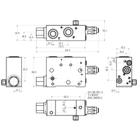Hydraulic Flow Proportional Control Valve Durable Efficient