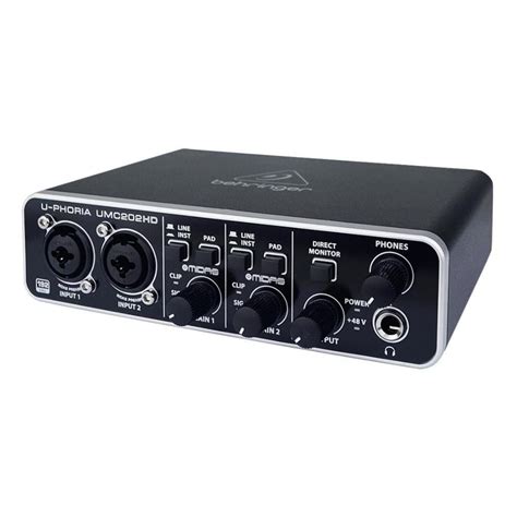 Interface Audio Behringer Umc202hd Pontofrio