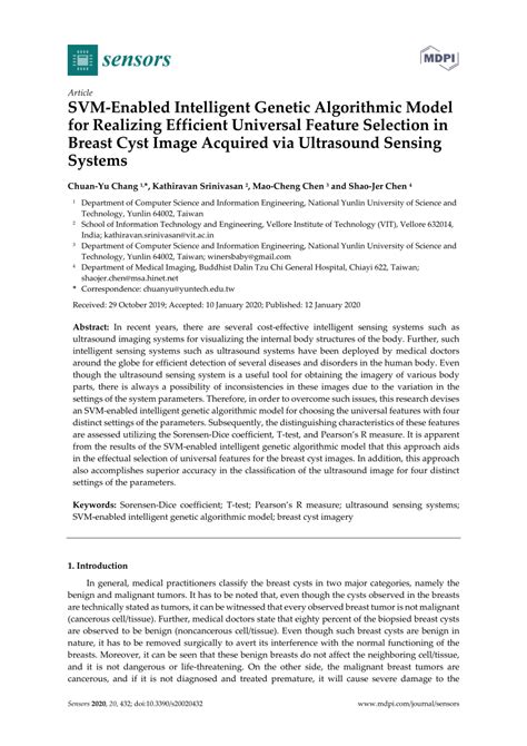 Pdf Svm Enabled Intelligent Genetic Algorithmic Model For Realizing Efficient Universal
