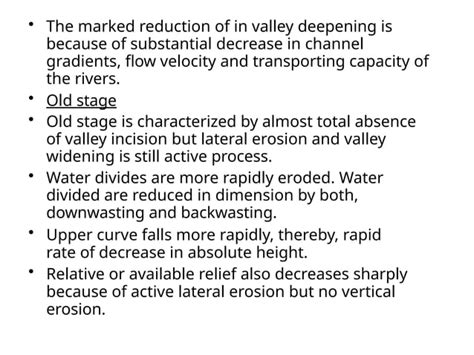 Theory Of Landform Development Of M Morisawa Abhishek Rai Pptx