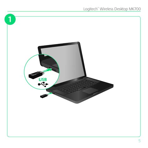 Users Guide Wireless Desktop Mk700 Logitech Instruction