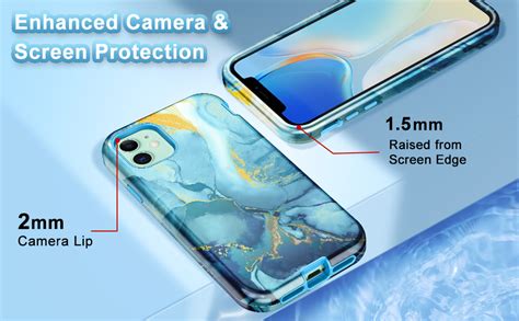 Casefiv Compatible With Iphone 11 Casemarble Pattern 3 In
