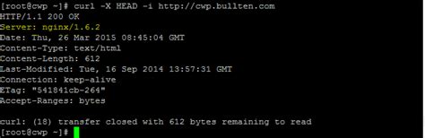 Installing Nginx In Cwp Knowledgebase Bullten Web Hosting Solutions