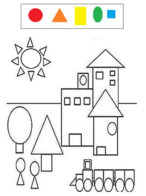 Shapes Worksheet Olympiad Tester