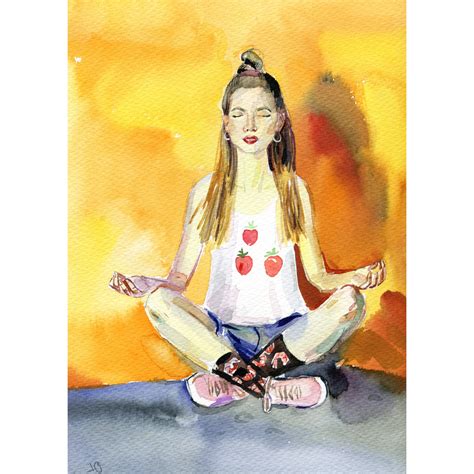 Купить картину Медитация в Москве от художника Лишаева Олеся