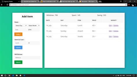 Javascript Using Mustachejs To Render Array Data Into A Table Rows