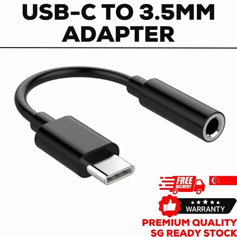 SG CHEAPEST USB C To 3 5mm Headphone Adapter USB C Type C 3 5mm 3 5mm Headphone Audio Jack
