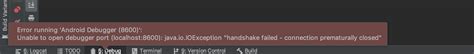 Usb Debugging Unable To Open Debugger Port 8600 Android Studio In