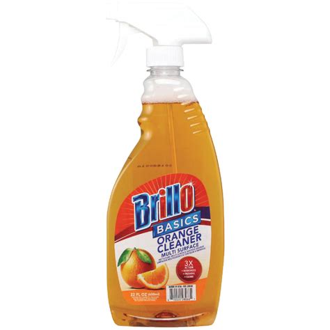 Brillo Basics 22 Oz Trigger Spray Orange Household All Purpose Cleaner