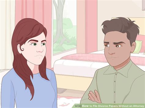 How To File Divorce Papers Without An Attorney With Pictures